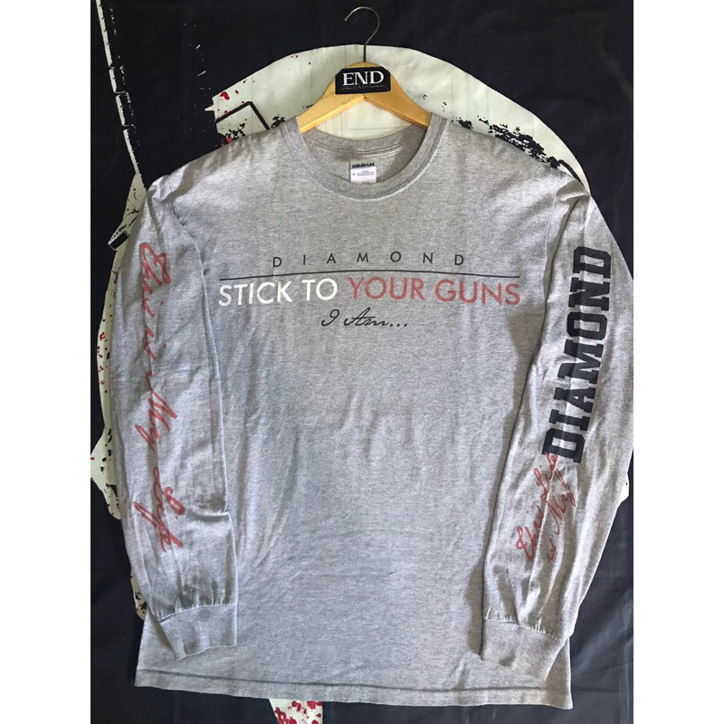 Jual OFFICIAL BAND MERCH STICK TO YOUR GUNS ( diamonds ) | Shopee Indonesia