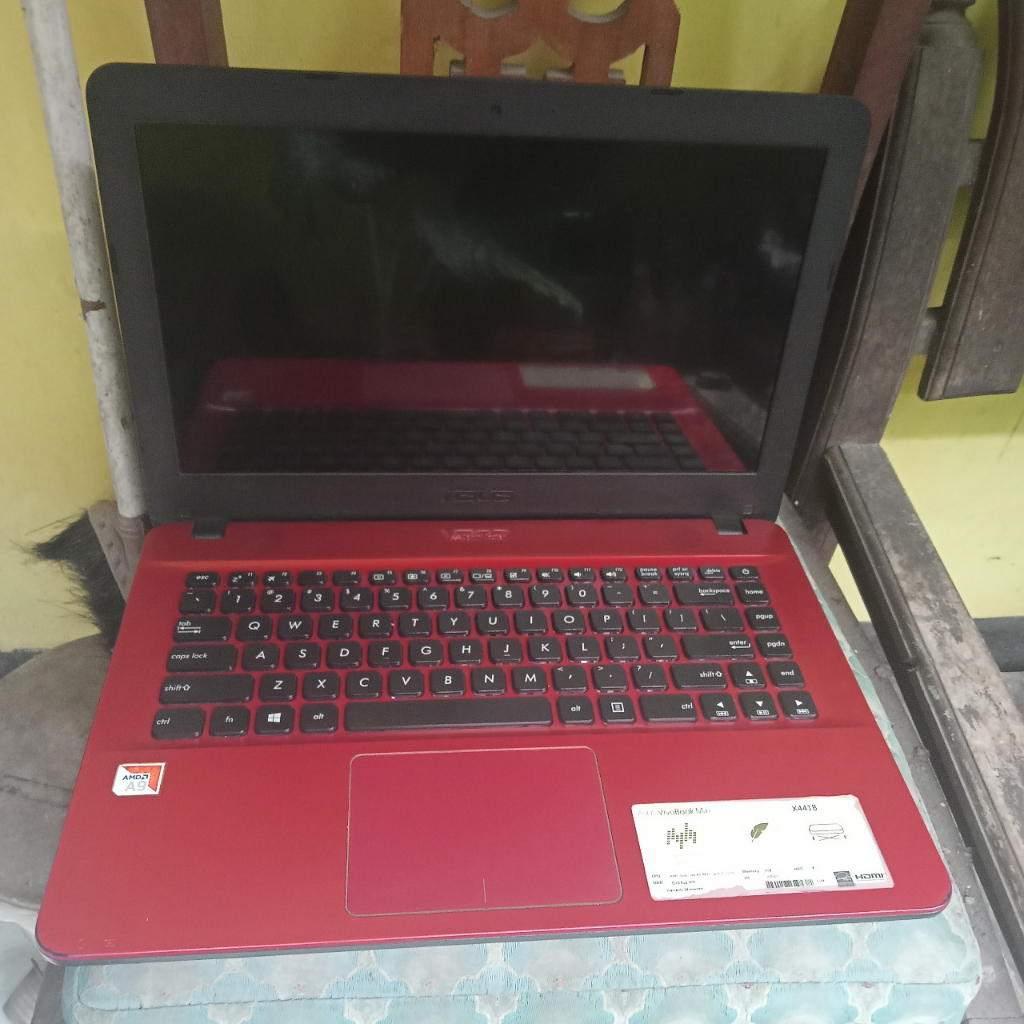 Jual Laptop Asus VivoBook Max X441B AMD A9-9425 Radeon R5.RAM 4GB.Hdd 1 ...