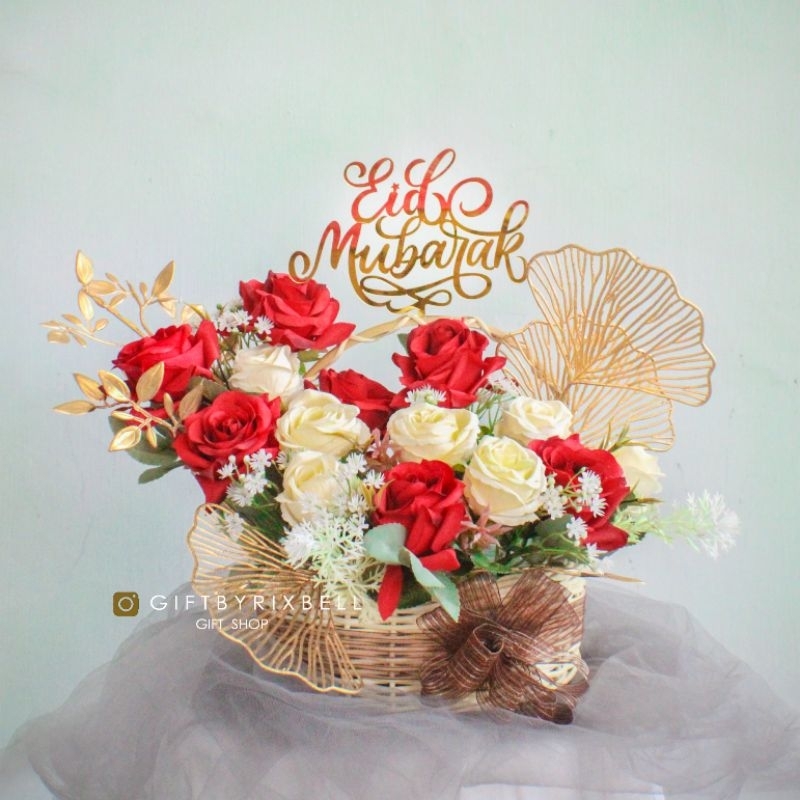 Jual RB Blossom Basket Special Idul Fitri Edition (parcel keranjang ...