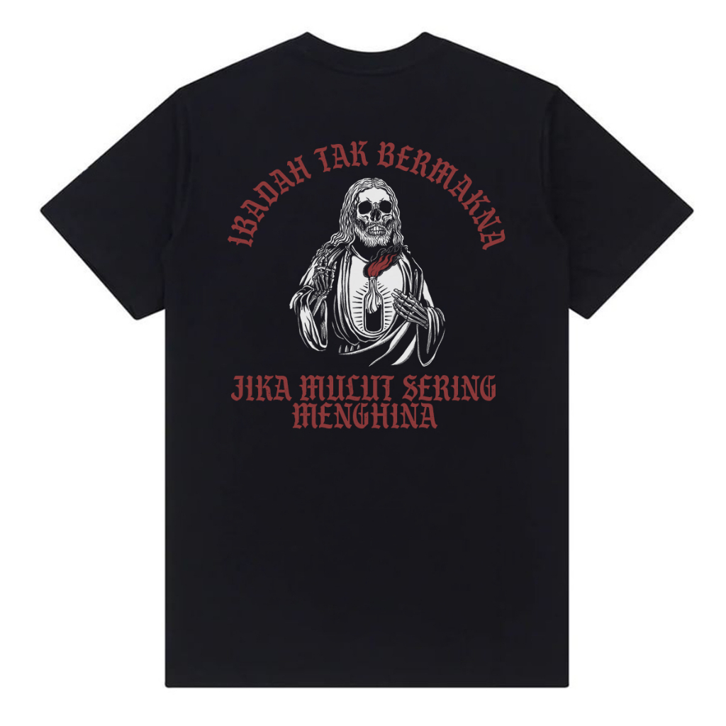 Jual Kaos Satanic Kata Kata Baju Distro Pria Baju Pluralisme Satanic ...