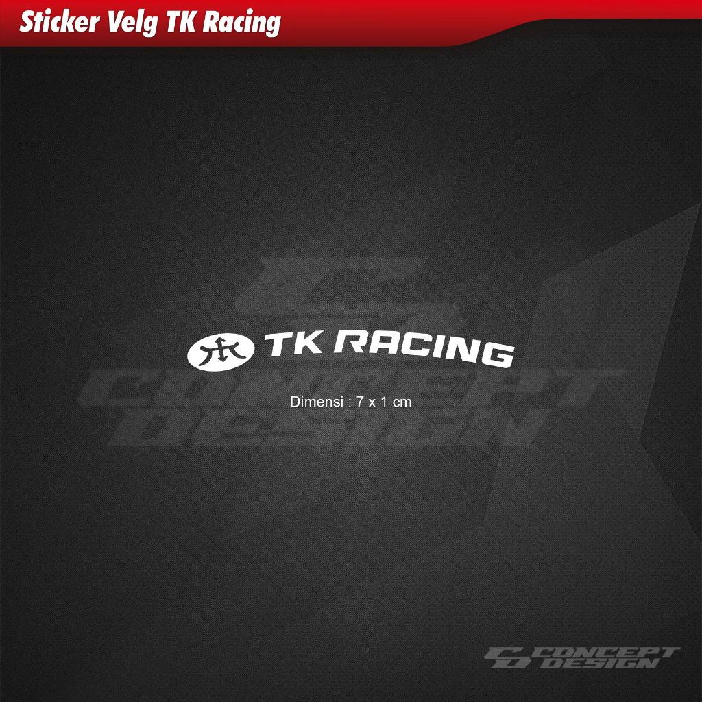 Jual Sticker Velg TK Racing | Shopee Indonesia