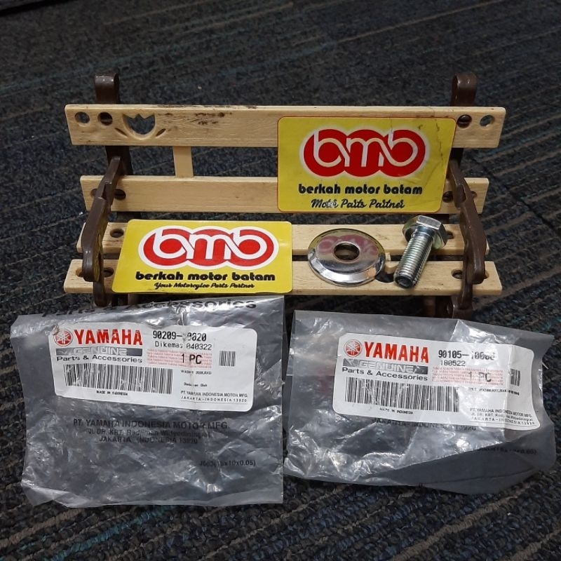 Jual Yamaha RXZ RXK RXS RX King baut ring segitiga atas triple clamp ...