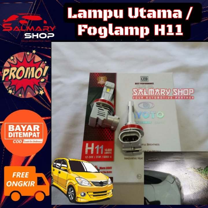 Jual SEPASANG Lampu Foglamp Ayoto A1 H11 Lampu Utama Mobil Lampu Kabut 35 Watt 12v 24v 12 Volt ...
