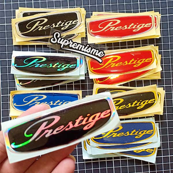 Jual Stiker Emblem Prestige Timbul 3D | Sticker Timbul 3 dimensi ...