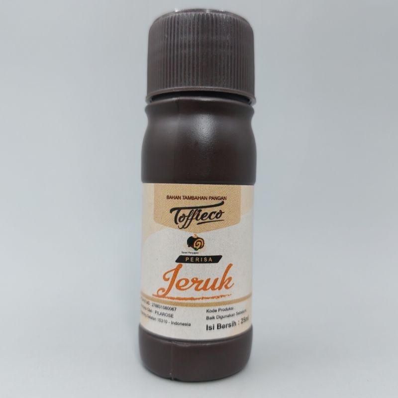 Jual Toffieco Jeruk Flavour 25g - Perisa Essence Tofieco Orange ...