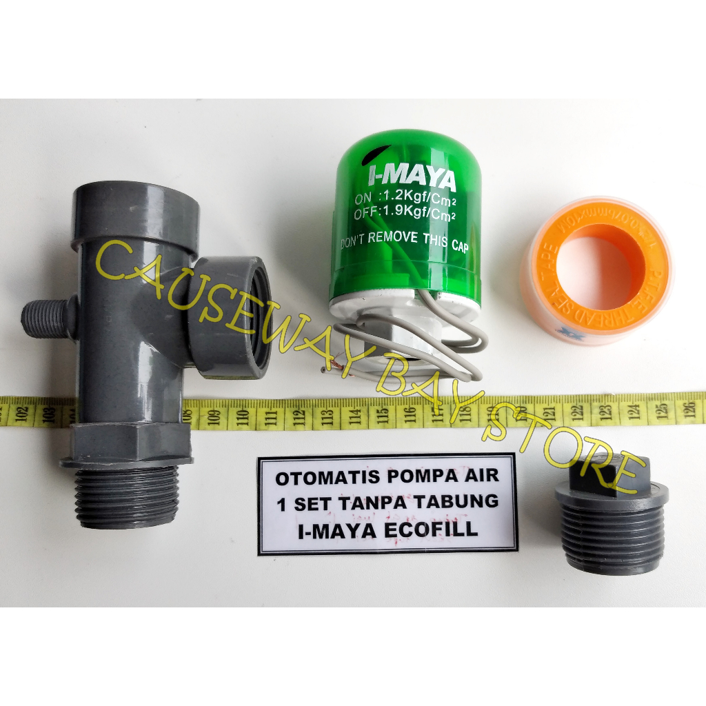 Jual OTOMATIS POMPA AIR 1 SET TANPA TABUNG I-MAYA ECOFILL | Shopee ...