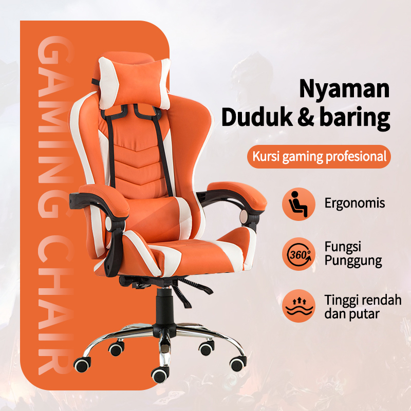 Jual Kursi Gaming/ Gaming Chair / Kursi Santai Kursi Gamers / Kursi Gamer / Kursui Putar / Kursi ...