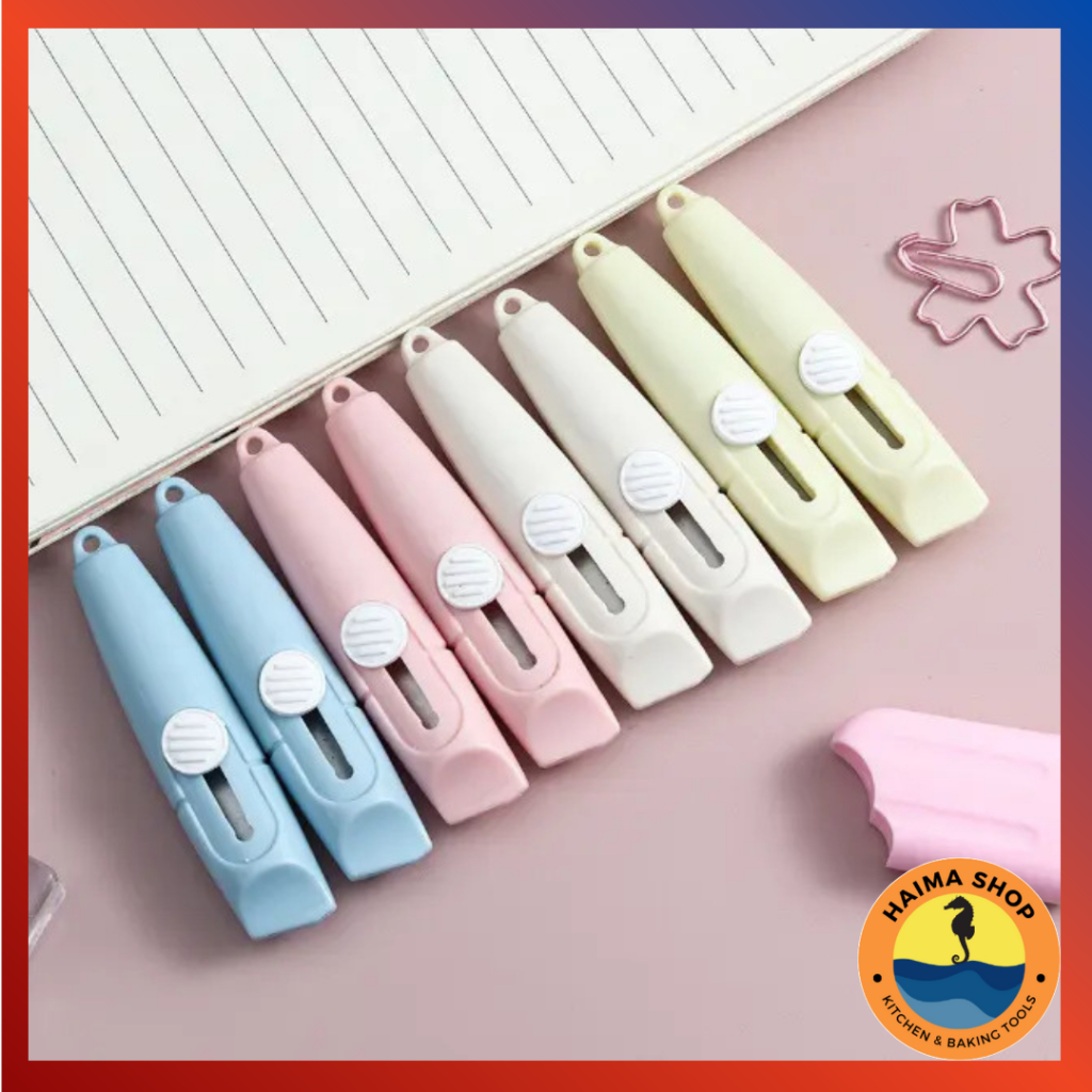 Jual Cutter Mini Karakter Seruling Cutter Mini Lucu Travelling ...