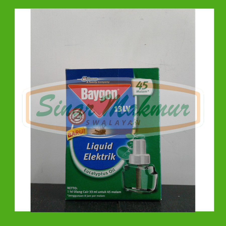Jual Baygon Liquid Elektrik Refill 33ml Eaucalyptus Oil | Shopee Indonesia