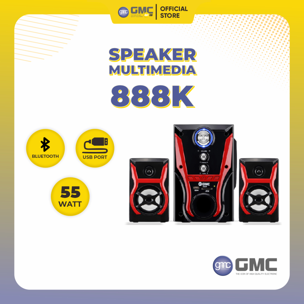 Jual GMC SPEAKER 888K MULTIMEDIA BLUETOOTH | TERMURAH + GRATIS ONGKOS ...