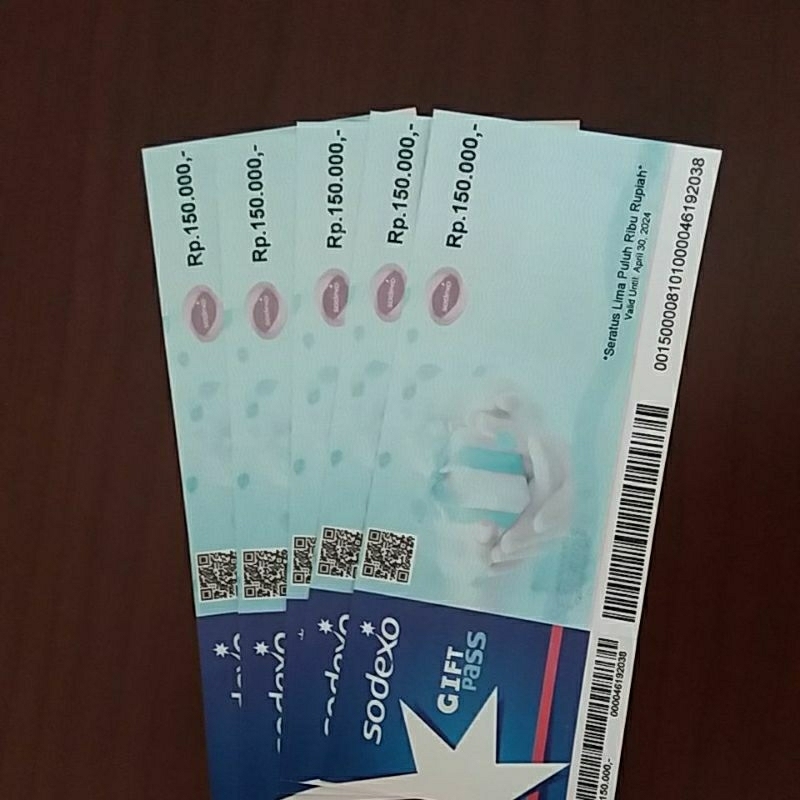 Jual VOUCHER SODEXO 150rb, MAP 50 100 | Shopee Indonesia