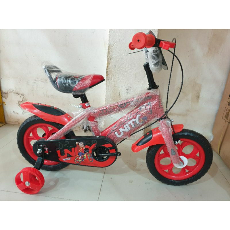 Jual Sepeda Anak Sepeda BMX 12 inch UNITY ( WARNA MERAH / RED ...