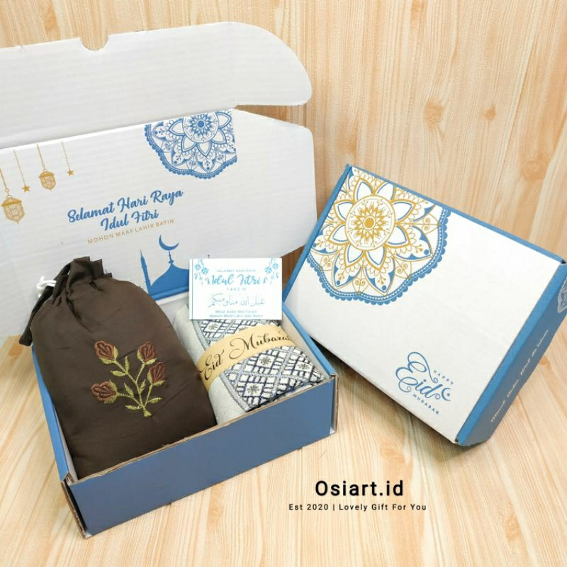 Jual Hampers Hari Raya Idul Fitri Paket Mukena dan Sajadah Traveling ...