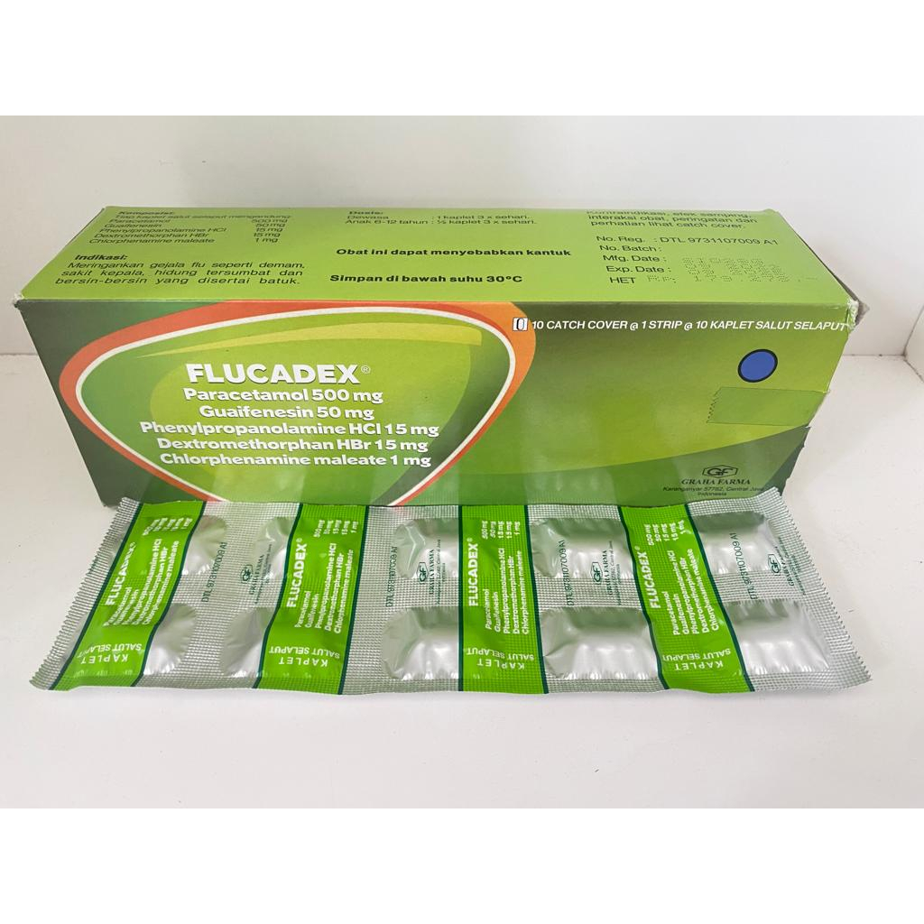 Jual Flucadex I Obat Flu Batuk I Sakit kepala I Bersin-bersin I Batuk ...