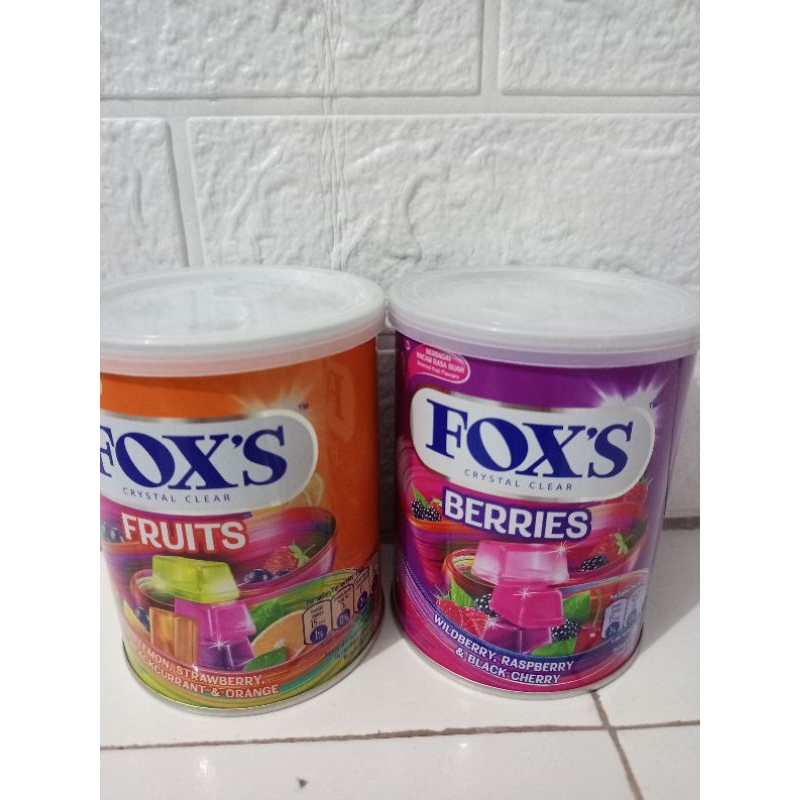 Jual Permen fox's kaleng 180gr | Shopee Indonesia