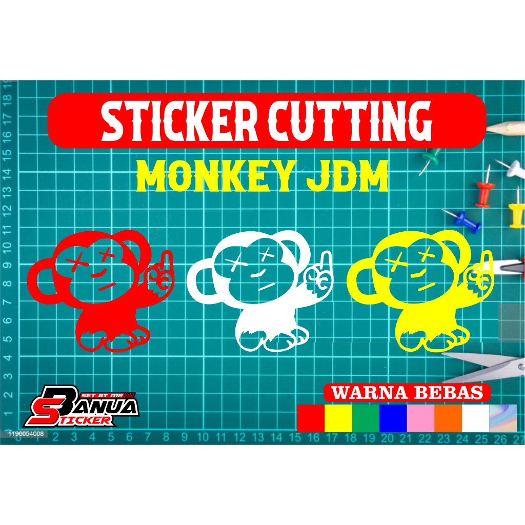 Jual Stiker Monkey JDM | Shopee Indonesia
