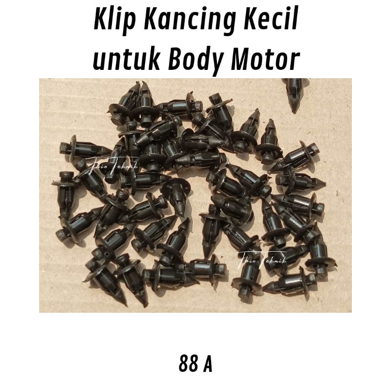 Jual Klip Kancing Body Motor Klip Rivet Kecil untuk Body Motor | Shopee ...