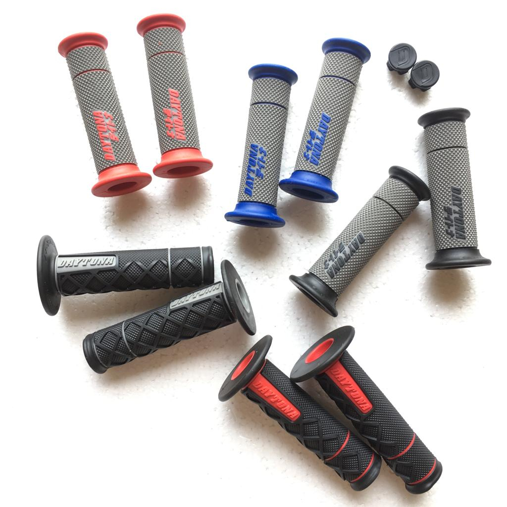 Jual hand grip karet hand grip daytona variasi/ karet empuk nyaman kuat ...