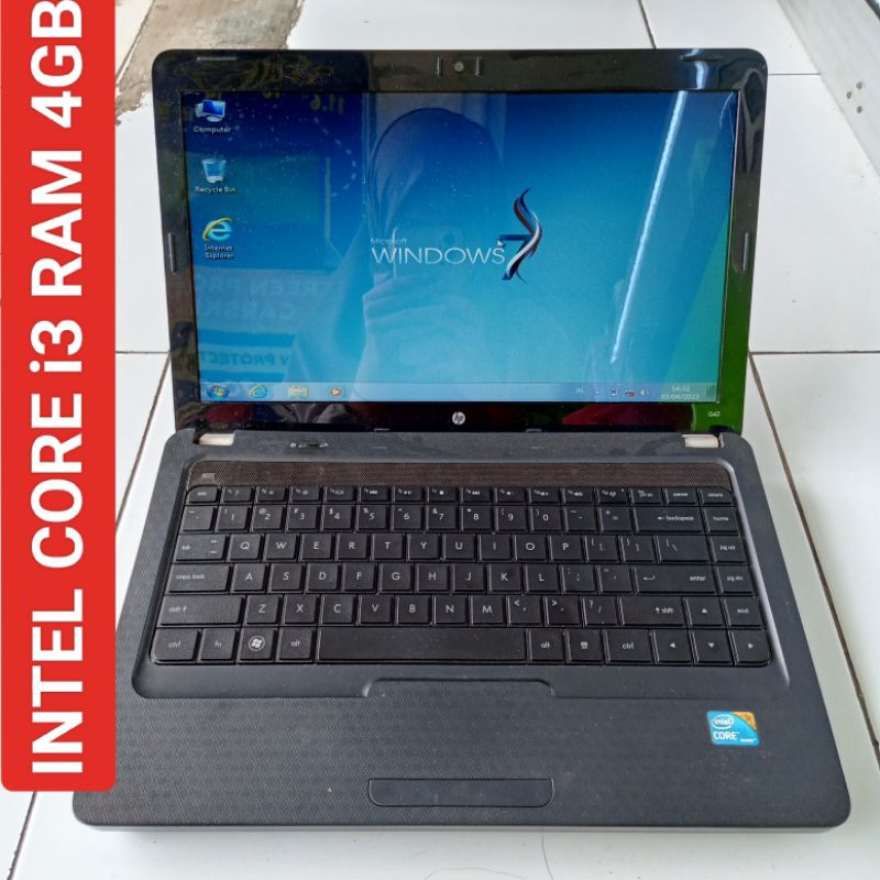Jual Laptop HP G42 Intel Core i3 RAM 4GB Notebook 14inch Second Seken ...