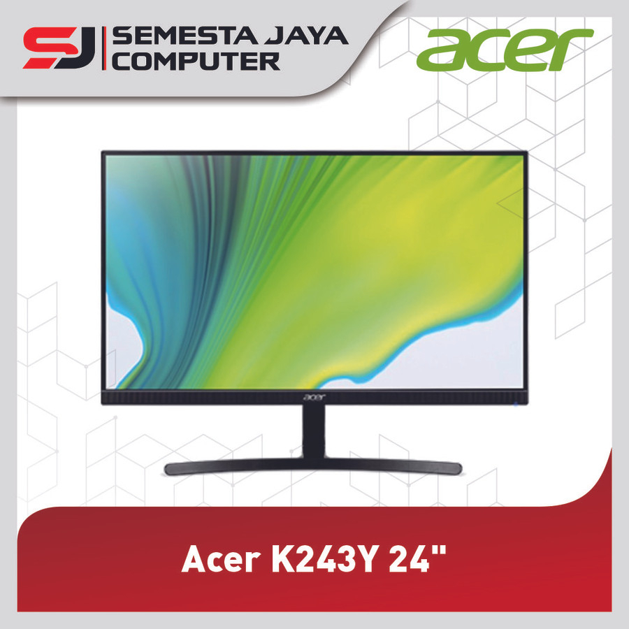 Jual Monitor Acer K243Y 24" 75Hz 1ms FHD IPS FreeSync VGA HDMI | Shopee ...