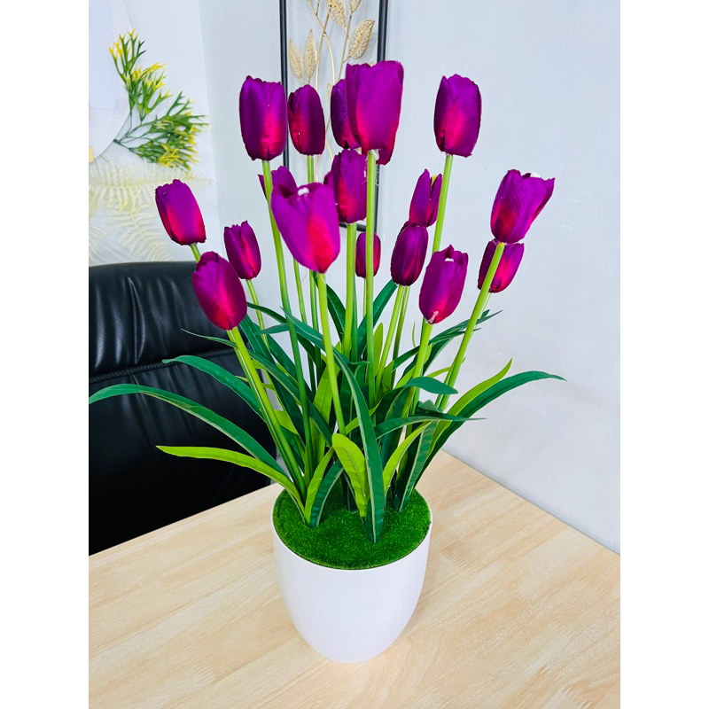 Jual rangkaian bunga tulip mewah | Shopee Indonesia