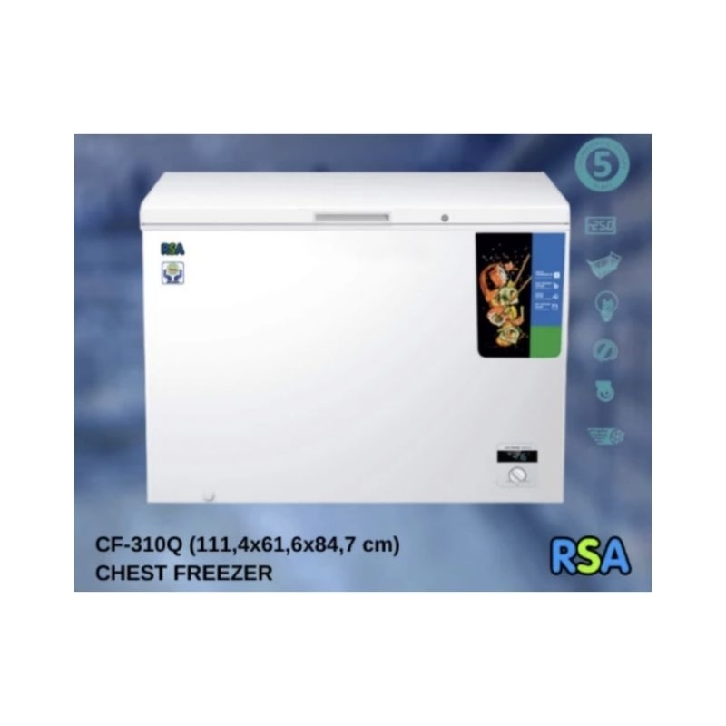 Jual Chest Freezer RSA CF-310Q (Kargo) | Shopee Indonesia