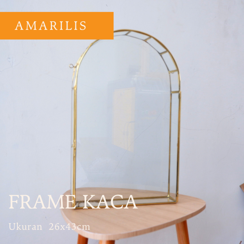 Jual 421. Frame Kaca Terarium Dome Kubah | Shopee Indonesia