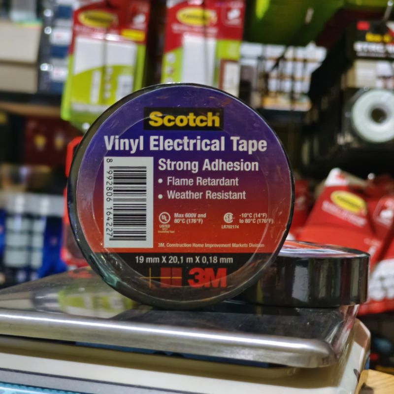 Jual Isolasi Listrik 3M Scotch 700 / 790 Vinyl Electrical Tape Strong ...