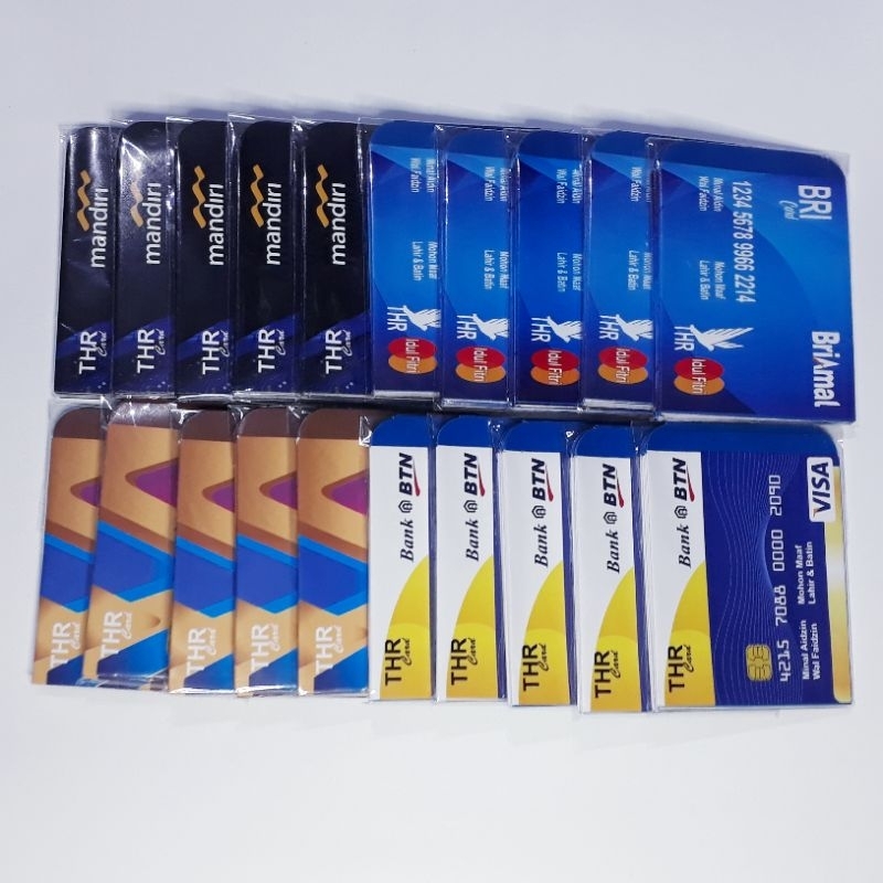 Jual Amplop Angpao Lebaran Motif Bank BRI, BTN, BNI Mandiri, Viral Siap ...