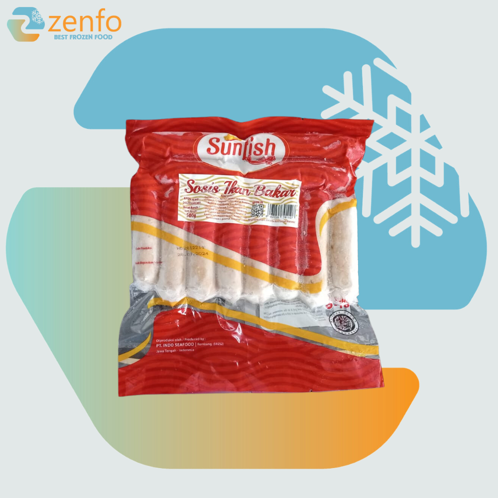Jual Sunfish Sosis Ikan Bakar 500 gr Isi 12 Pcs | Shopee Indonesia