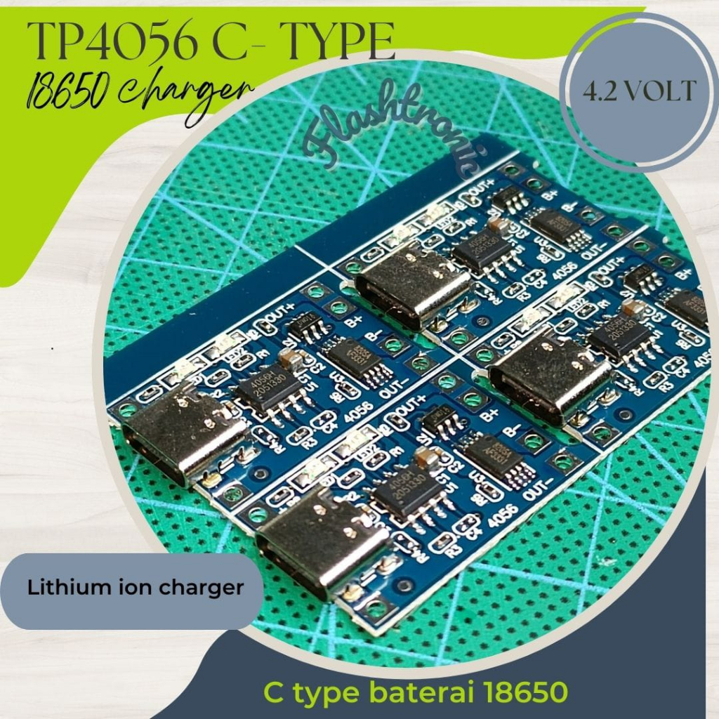 Jual TP4056 with protection Type-C | Shopee Indonesia