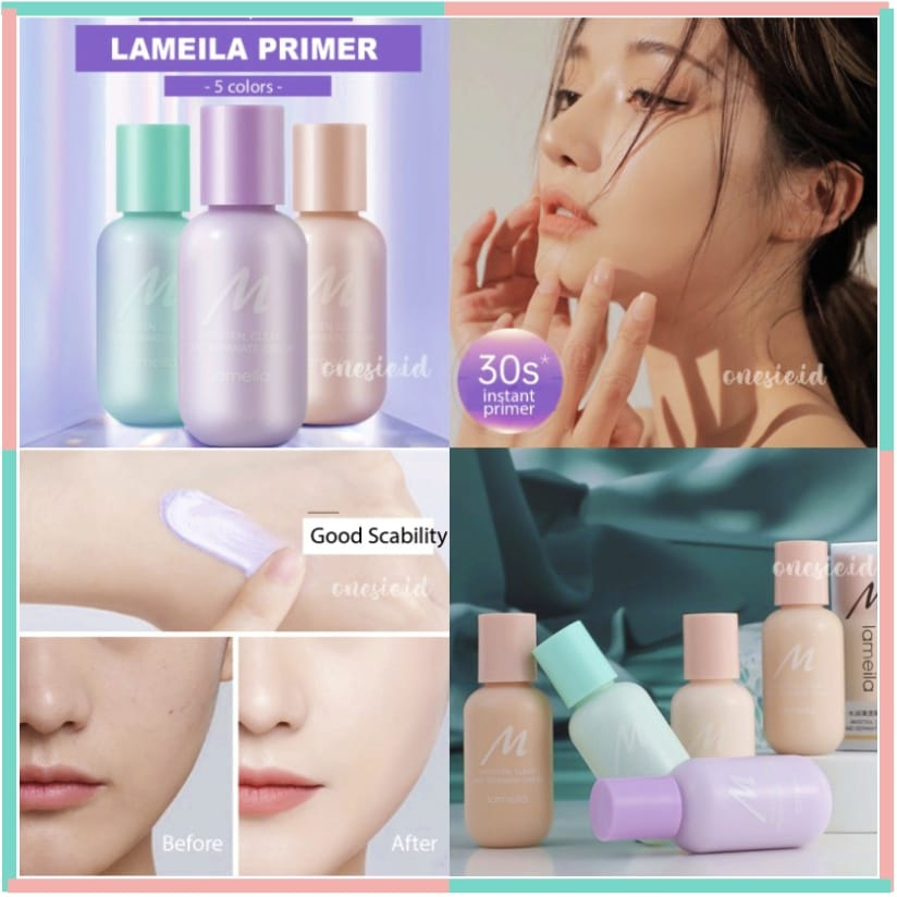 Jual LAMEILA Primer Make Up Base Waterproof Light Skin Tahan Seharian ...