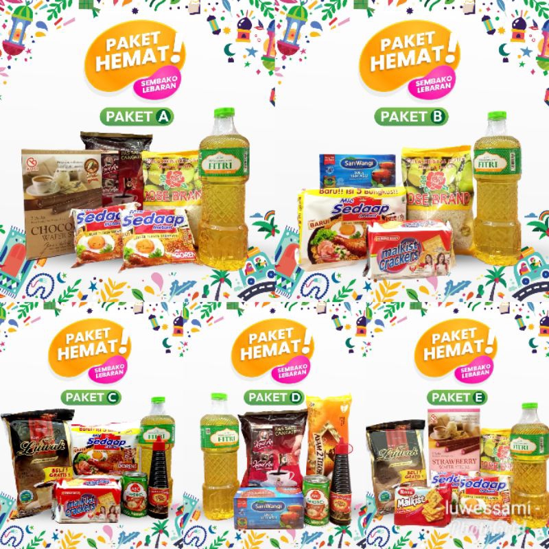 Jual Paket Sembako Mini Lebaran | Shopee Indonesia