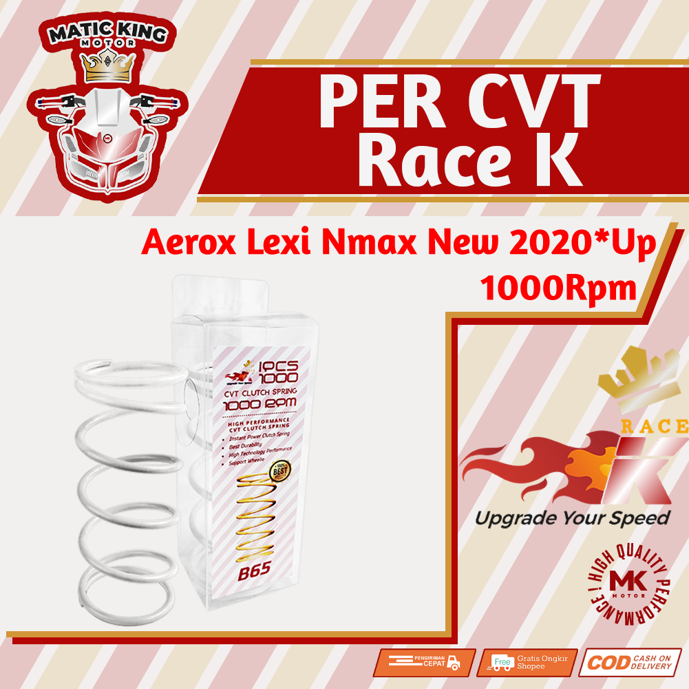 Jual Per CVT Puli Pully Racing B65 Aerox Nmax New Lexi 125 150 155 Race ...