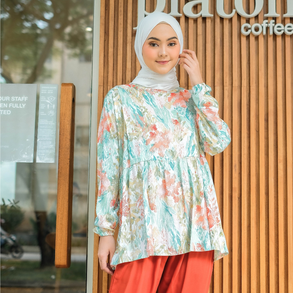Jual Baju Menyusui Blouse Atasan Hamil Busui Bukaan Samping Kanan Kiri ...