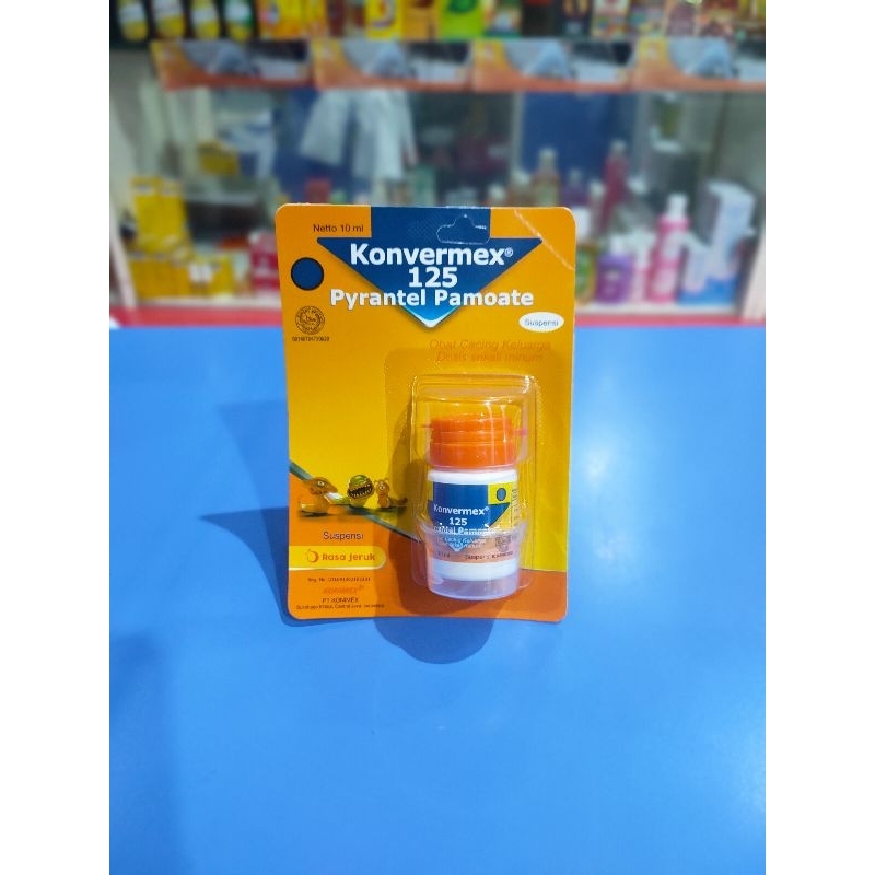 Jual KONVERMEX SIRUP 125mg 10ml | Shopee Indonesia