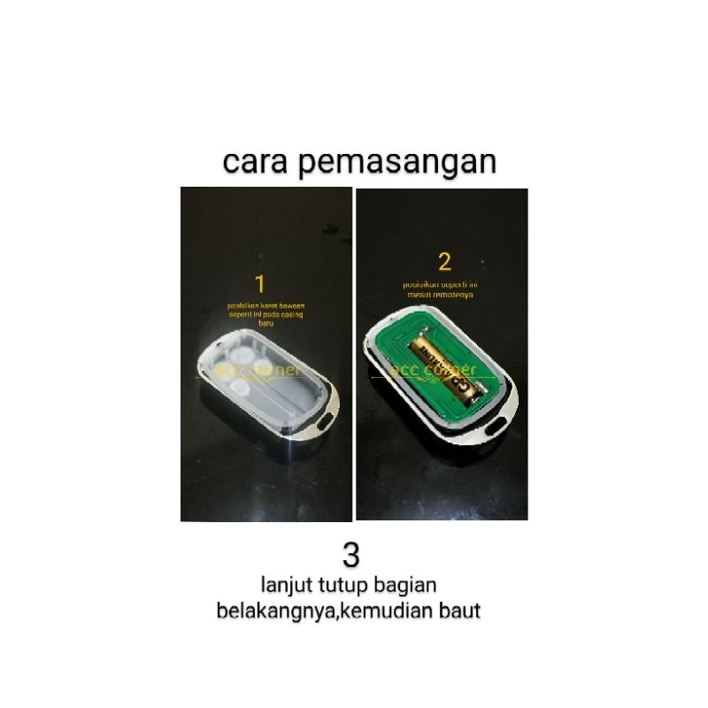 Jual casing remote xenia terios ayla grandmax casing remote led besar ...