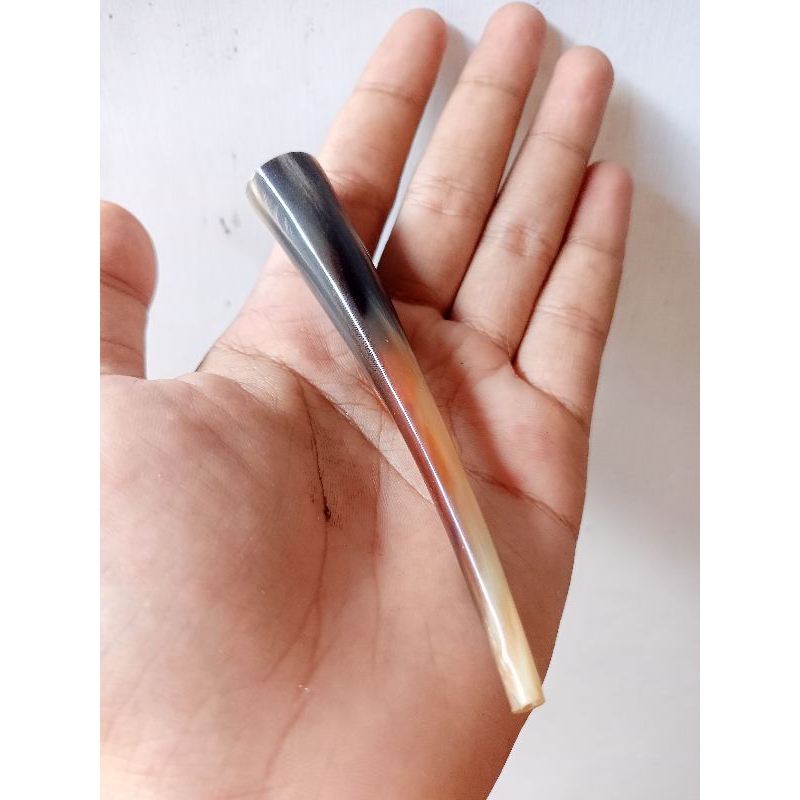 Jual ONCE PIPA TANDUK KERBAU BULE DAN HITAM PANJANG BERVARIASI | Shopee ...