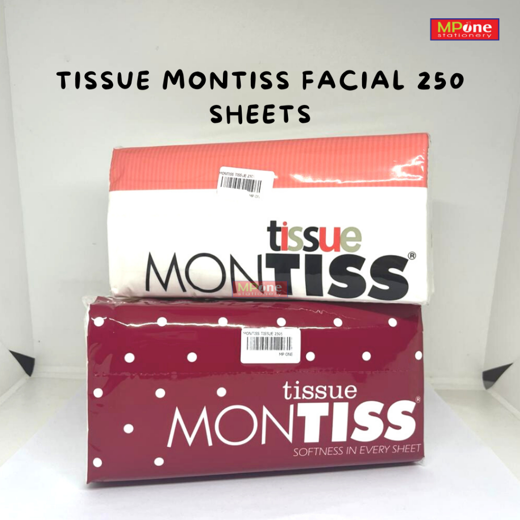 Jual Tissue Facial Montis / Tissue Montiss 250 Sheets 2Ply | Shopee ...