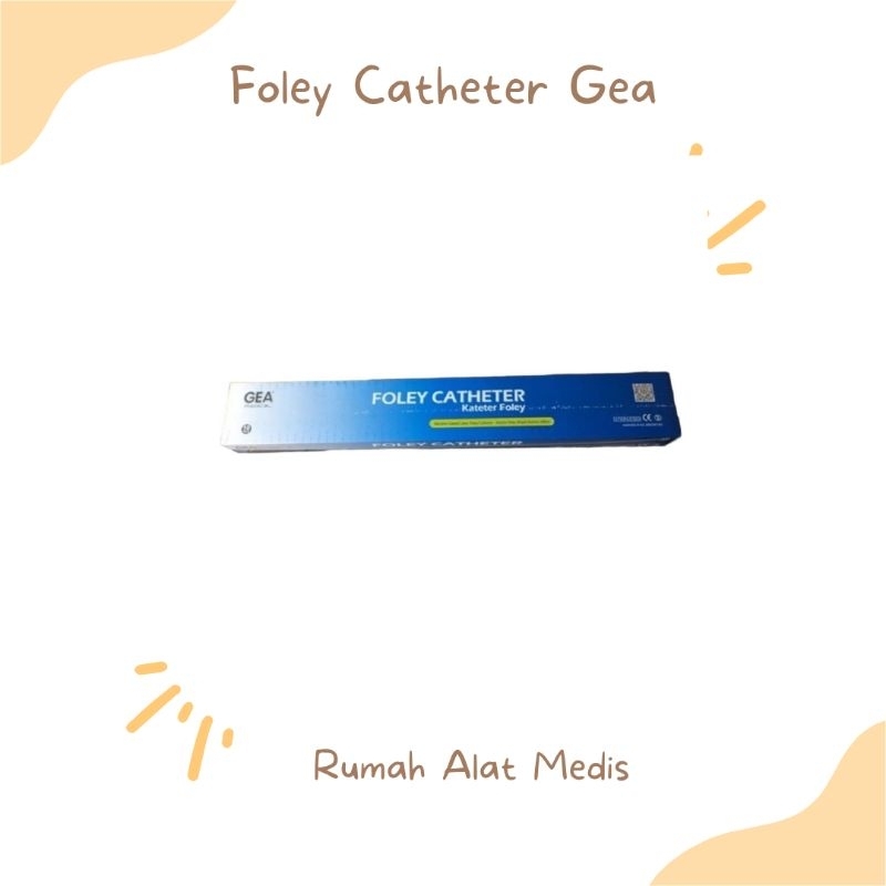 Jual Per Box Foley Catheter Gea Two Way isi 10 Pcs / Ukuran FR 14 FR 16 ...