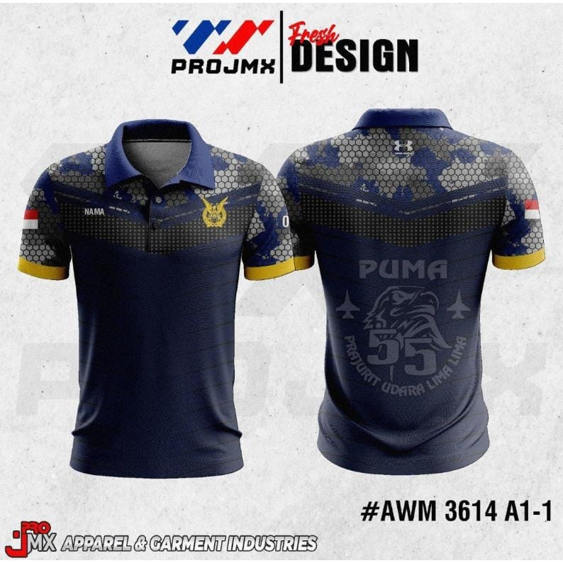 Jual PROJMX - KAOS JERSEY MILITER TNI AU (BISA CUSTOM) | Shopee Indonesia