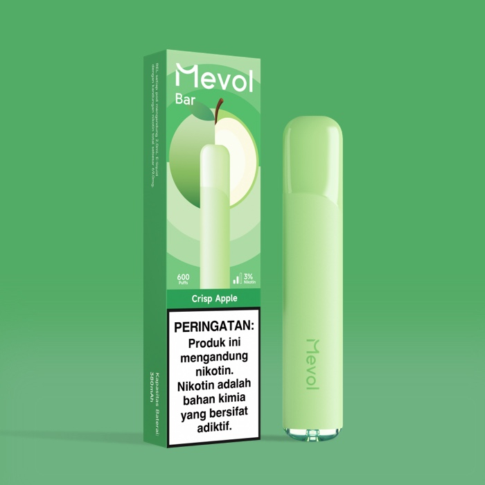 Jual Mevol Bar Disposable Pod - Crisp Apple | Shopee Indonesia