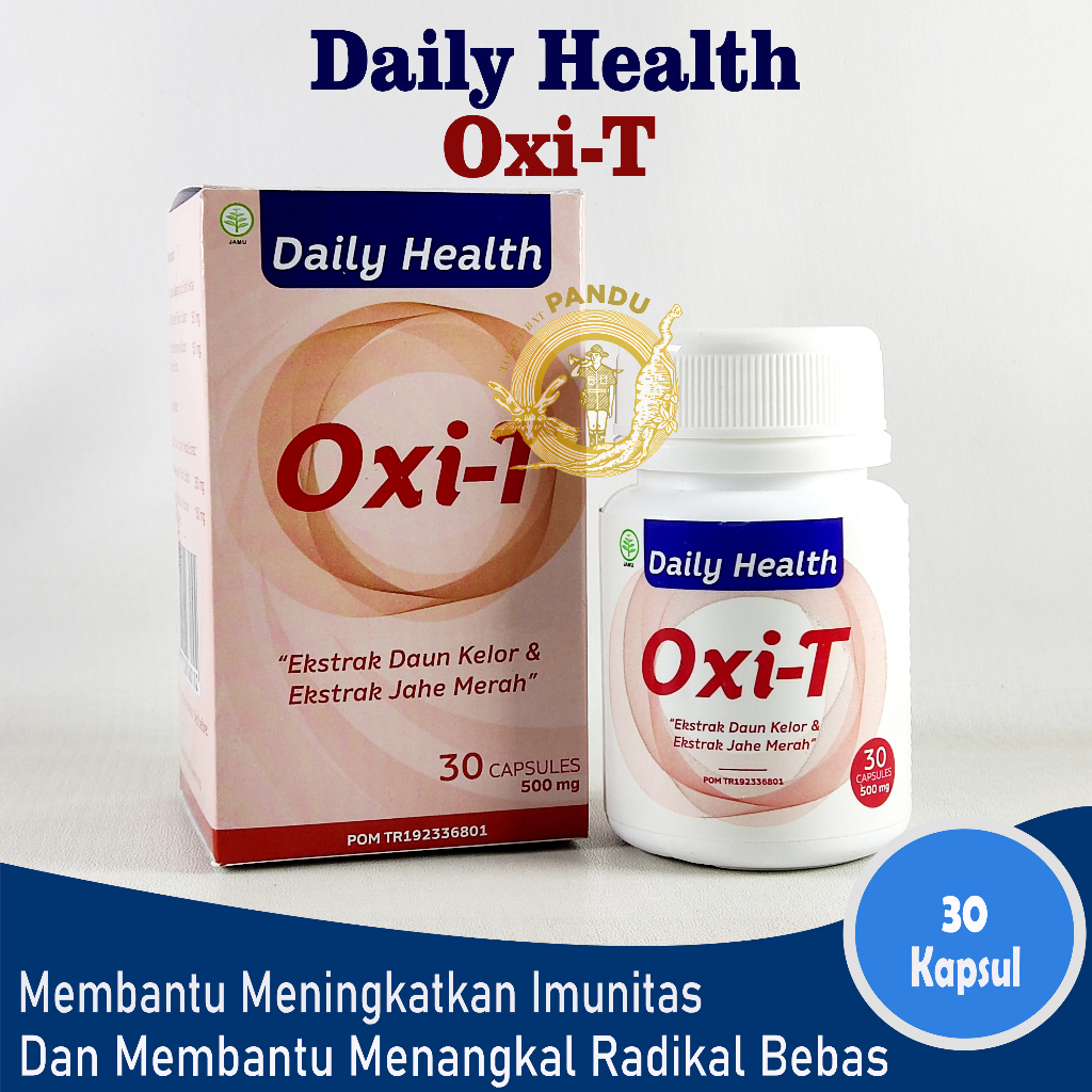 Jual DAILY HEALTH OXI-T / OXI T / EKSTRAK DAUN KELOR & EKSTRAK JAHE ...