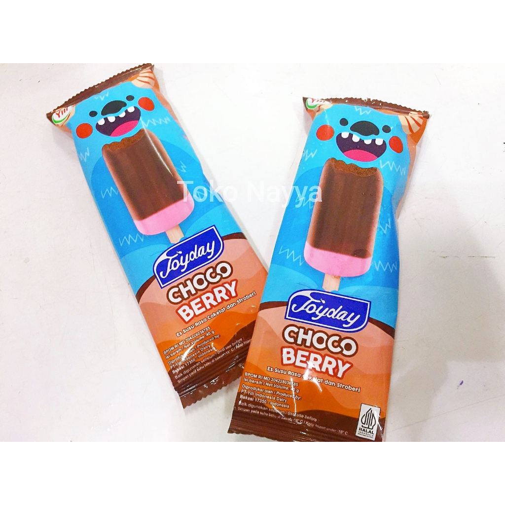 Jual Es Krim Joyday Choco Berry - Es Susu Rasa Cokelat dan Stroberi ...