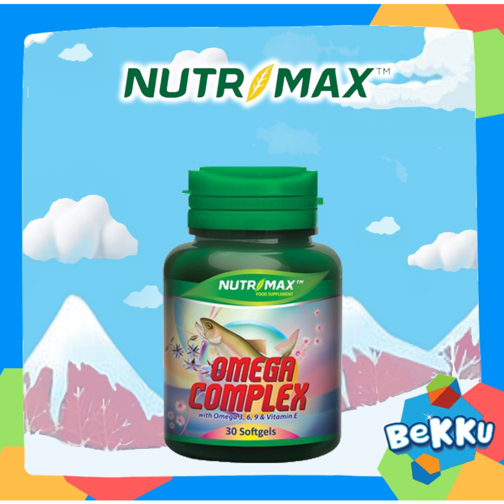 Jual Nutrimax Omega Complex With Omega 3, 6, 9 & Vitamin E 30 Tab ...