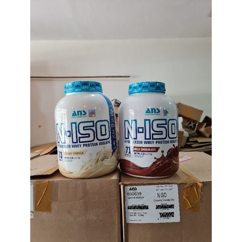 Jual ANS N ISO 5lbs hydrolised niso whey isolate susu diet susu gym ...