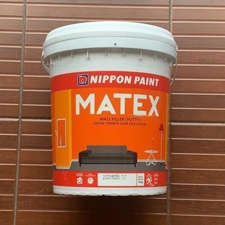 Jual PLAMIR MATEX (Untuk Tembok Dalam) WALL FILLER PUTTY PAIL - 20 KG ...
