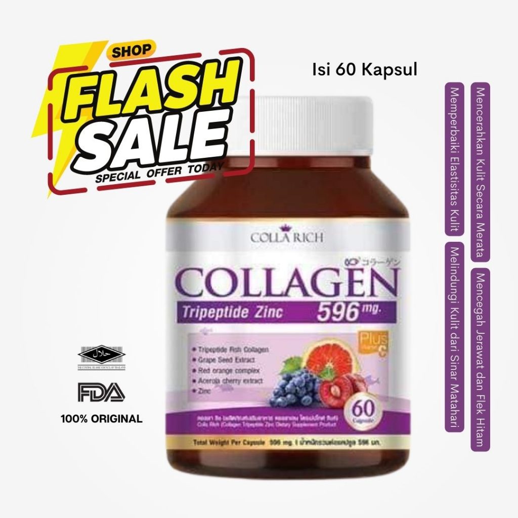 Jual Colla Rich Collagen Thailand Original | Shopee Indonesia