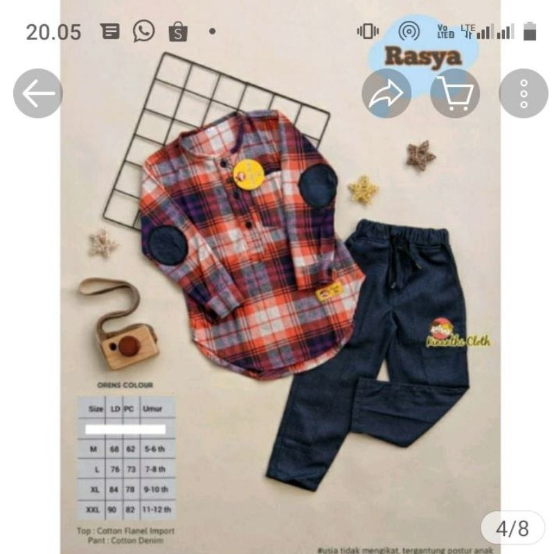 Jual RASYA KOKO BY KINANTHI CLOTH | Shopee Indonesia