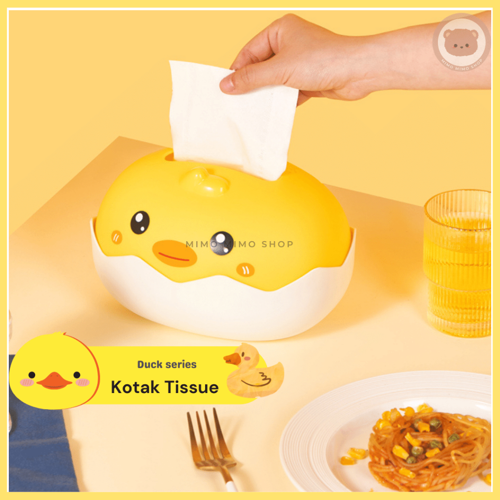 Jual TISSUE BOX KOTAK TISU KARAKTER BEBEK | TEMPAT TISSUE BEBEK ...